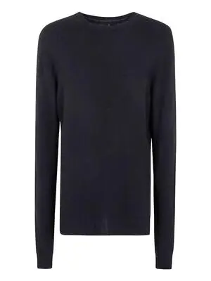MD75 Cashmere Crew Neck Sweater - Black