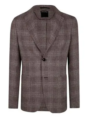 ZEGNA Wool And Linen Jacket