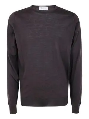 JOHN SMEDLEY Lundy Round Neck Pullover