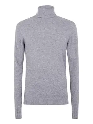 MD75 Cashmere Turtleneck Sweater - Gray
