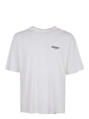 REPRESENT Owners Club" T-shirt - White