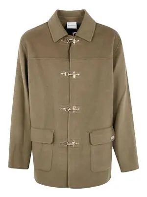 Drole De Monsieur La Veste Caban Jacket - Green
