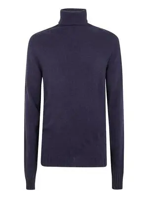 MD75 Cashmere Turtleneck Sweater - Blue