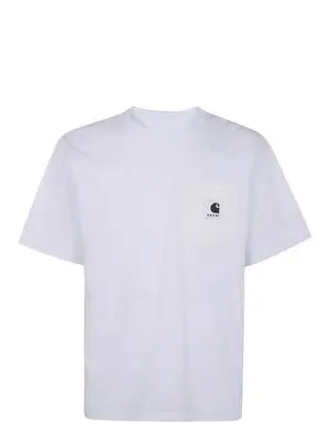SACAI X CARHARTT Carhartt Wip" Cotton Jersey T-shirt - White