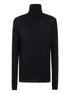 MD75 Turtleneck Sweater - Black