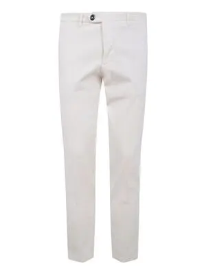 MICHAEL COAL Capri American Pocket Trousers - White