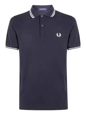 Fred Perry Twin Tipped Shirt - Black