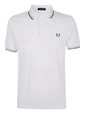 Fred Perry Twin Tipped Shirt - White