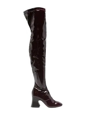 Chloé Janis High Leg Boots - Red