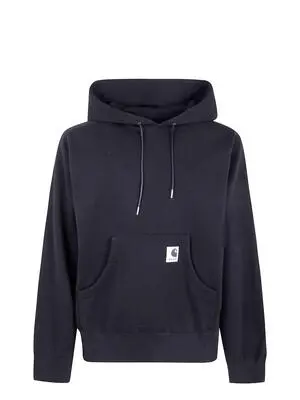 SACAI X CARHARTT Wip Cotton Jersey Hoodie - Black