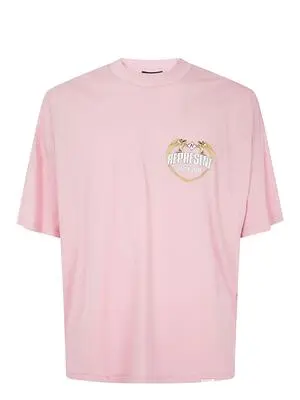 REPRESENT Angel Border" T-shirt - Pink