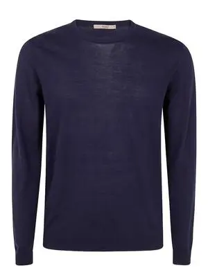 NUUR Long Sleeve Round Neck Top
