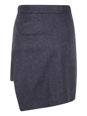VIVIENNE WESTWOOD Mini "infinity" Skirt - Gray