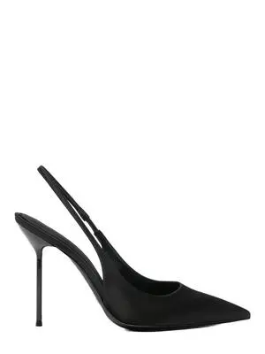 Paris Texas Linda Slingback Shoes - Black