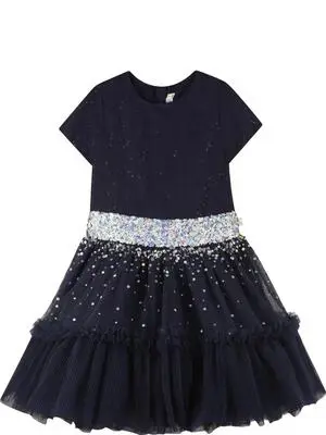 BILLIEBLUSH Sequin Dress - Blue