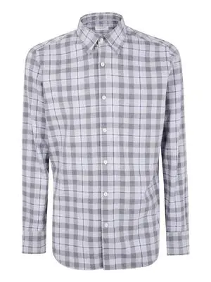 TINTORIA MATTEI 954 Tartan Shirt - Gray