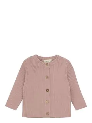 FIXONI Knitted Cardigan - Pink