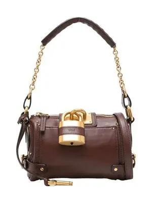 Chloé Small "paddington" Shoulder Bag - Brown