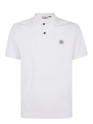 Stone Island Polo Short Sleeve - White