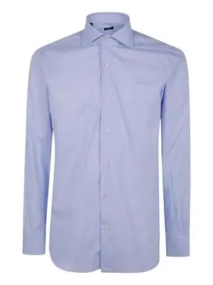 BARBA NAPOLI Classic Operatino Shirt - Blue