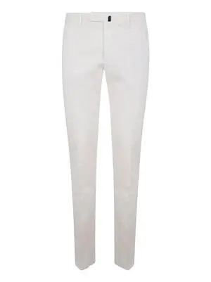 Incotex Slim Fit Trousers - White
