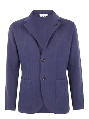 LARDINI Jacket - Blue