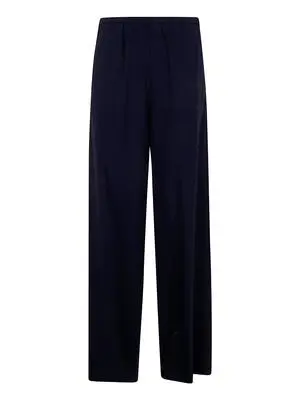 Liviana Conti Wide Leg Trousers - Blue