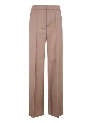 Max Mara Tailored "fernet" Trousers - Brown