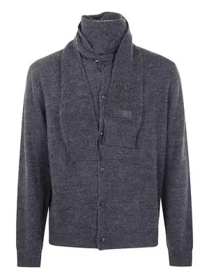 MAISON MARGIELA Buttoned Cardigan - Gray