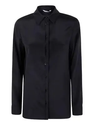 Max Mara Classic Silky Shirt - Black