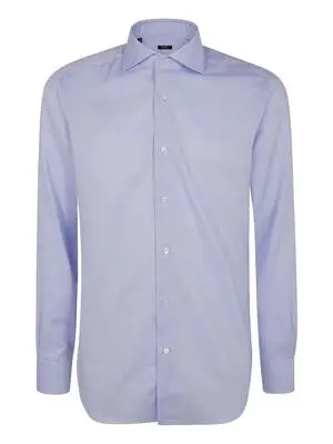 BARBA NAPOLI Classic Operatino Shirt - Blue
