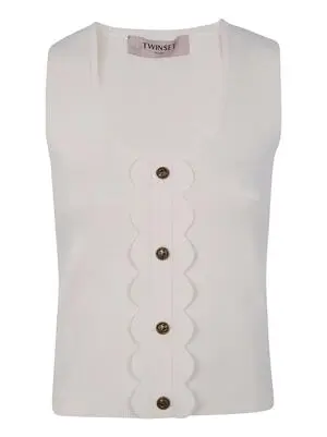 TWINSET Top - White