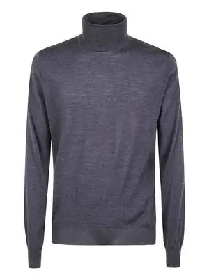 FILIPPO DE LAURENTIIS Turtleneck Sweater Gray