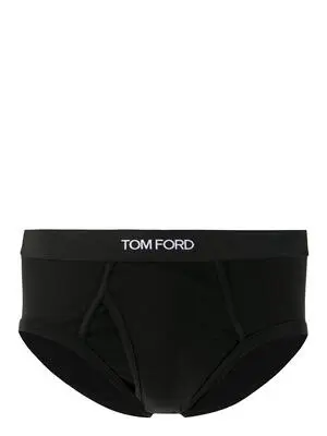 TOM FORD UNDERWEAR Brief Cotton Stretch Jersey - Black