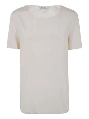 Max Mara Silky "aris" Shirt - White