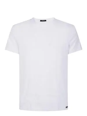 TOM FORD UNDERWEAR T-shirt Crewneck Cotton Stretch Jersey - White
