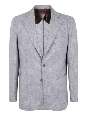 BARBA NAPOLI Bactive Mono Jacket - Gray