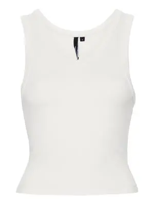 ENTIRE STUDIOS Cropped Tank - White