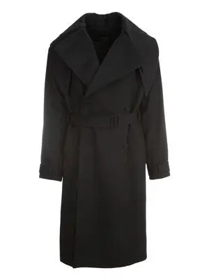 Dior Single Breasted Fantasy Coat - Black