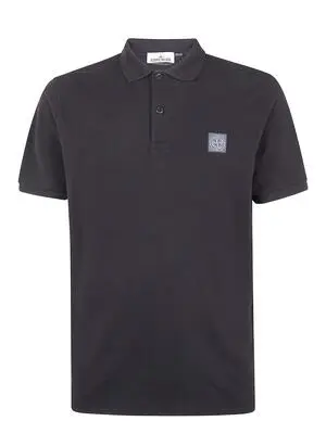 Stone Island Polo Short Sleeve - Black