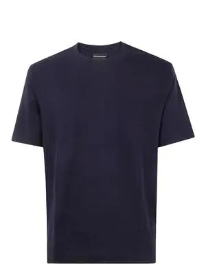 Emporio Armani Classic Short Sleeves T-shirt - Blue