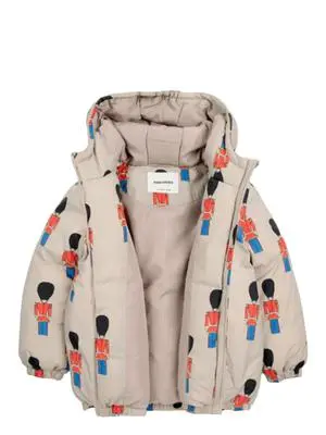 BOBO CHOSES Printed Anorak - Brown