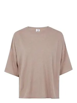 Liviana Conti Short Sleeve T-shirt In Box - Beige