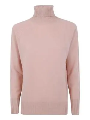 TWINSET Oversized Turtleneck Sweater - Metallic