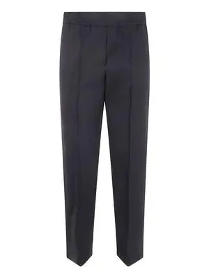Liviana Conti Elastic Waist Trousers - Black