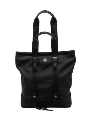 Moncler Tech Tote Small Bag - Black