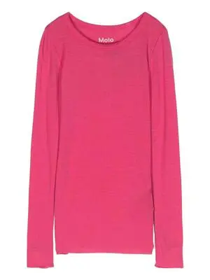 MOLO Long Sleeve T-shirt - Pink