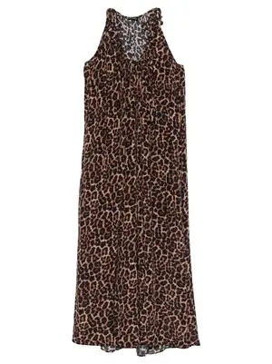 ANINE BING Flora" Dress - Brown