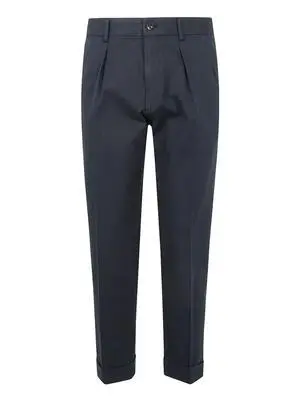 Incotex Tapered Fit Trousers - Blue