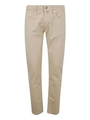 INCOTEX BLUE DIVISION 5 Pockets Denim Stretch - Beige